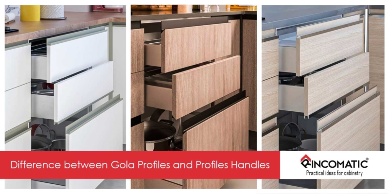 Difference between Gola Profiles and Profile Handles for the opening of ...
